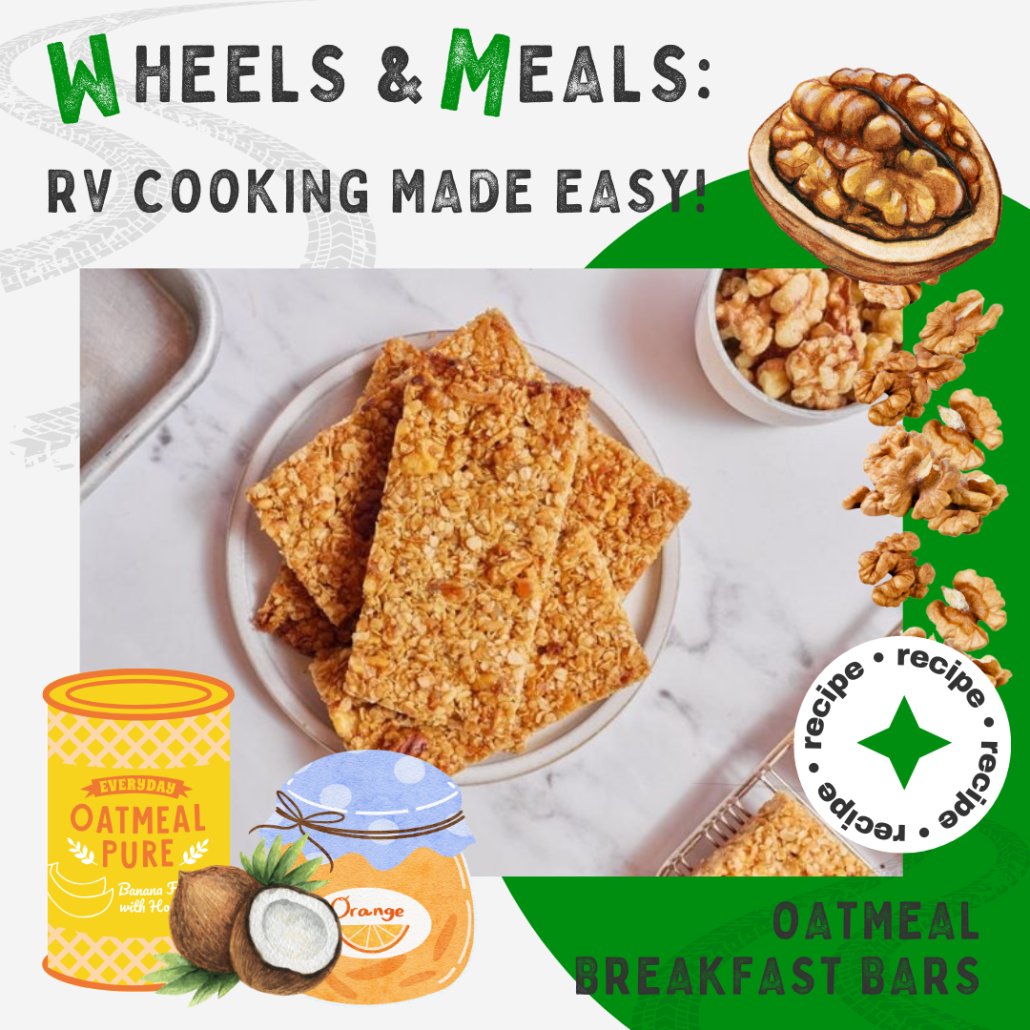 Oatmeal Breakfast Bars - RV Destinations Magazine