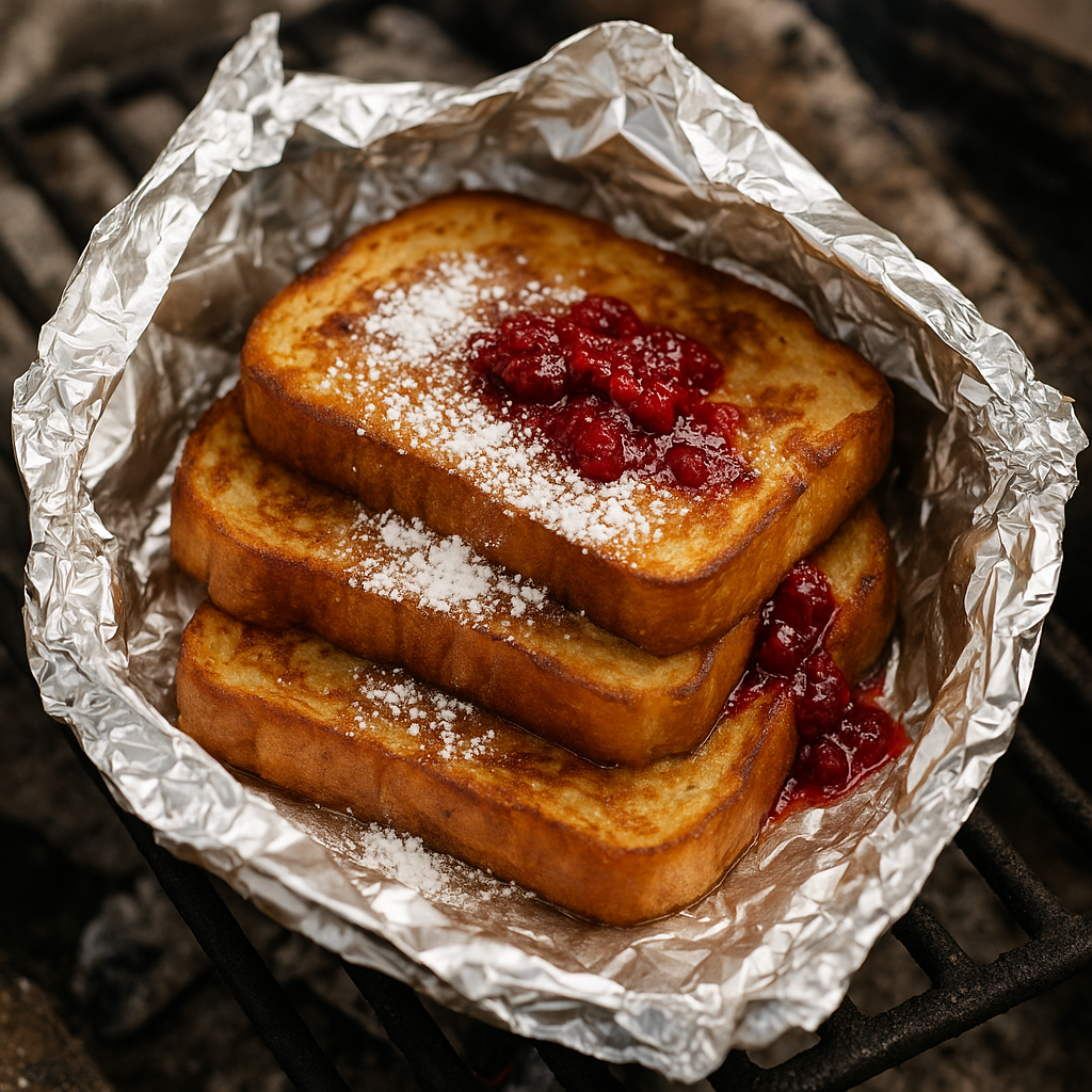 Campfire French Toast Packets - RV Destinations Magazine